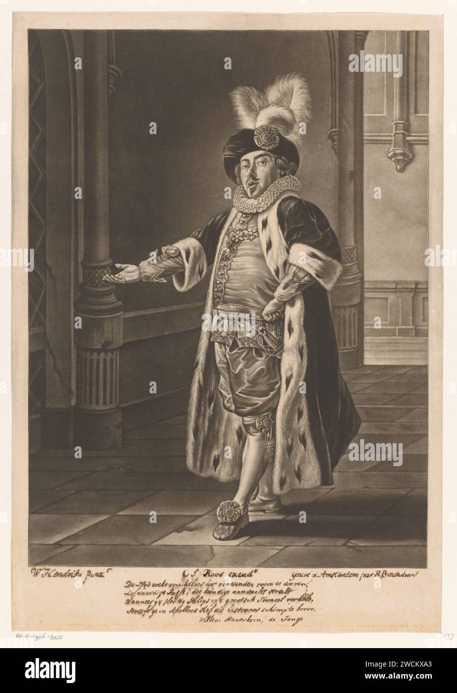 Portrait of Carel Passé as Philip de Goede, Richard Brookshaw, After ...