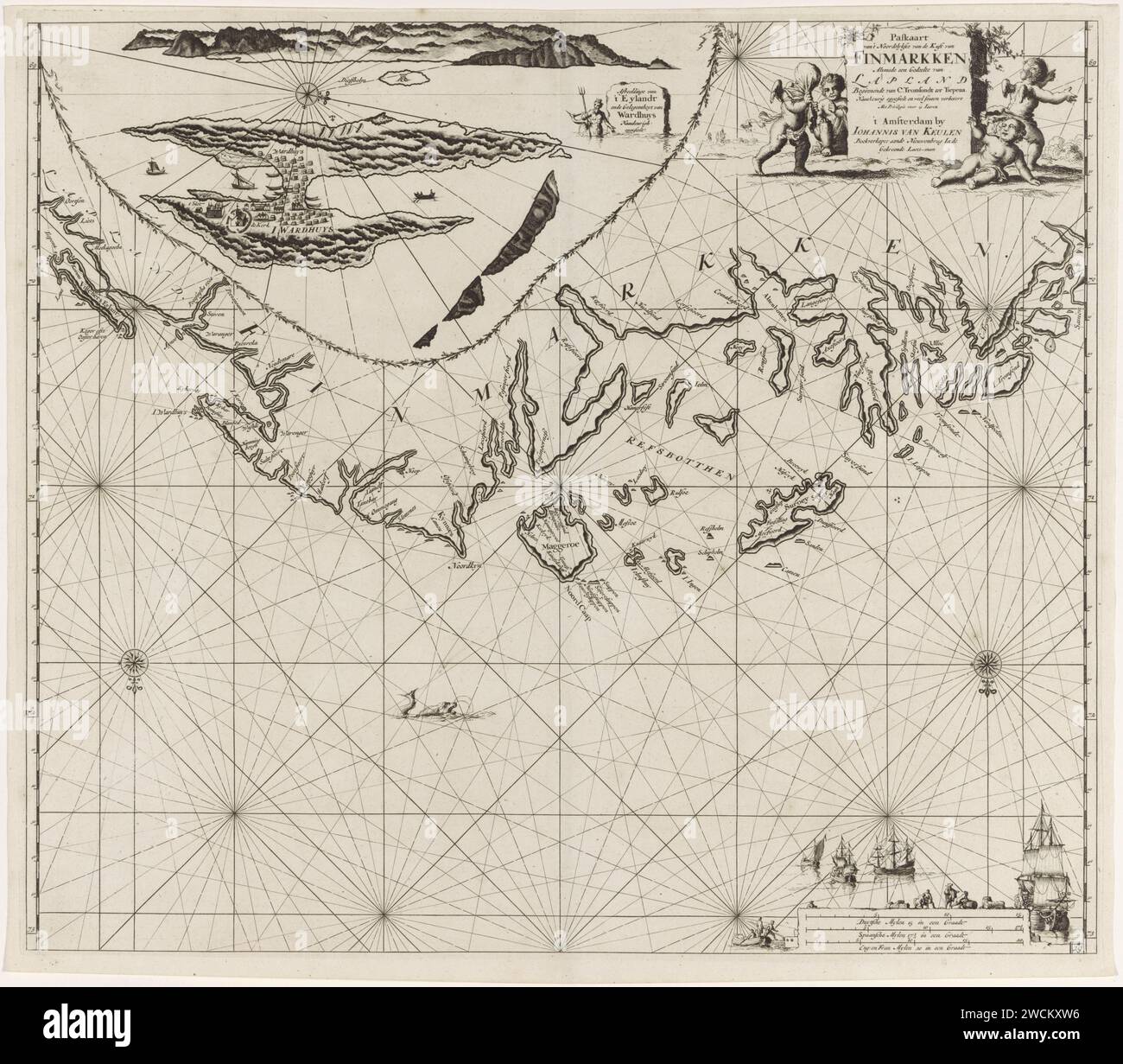 Finnmark map hi-res stock photography and images - Alamy