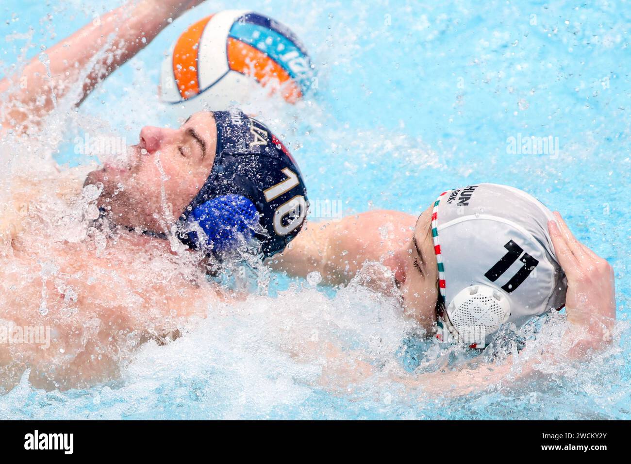 Zagreb, Croatia. 16th Jan, 2024. ZAGREB, CROATIA - JANUARY 16: Lorenzo ...