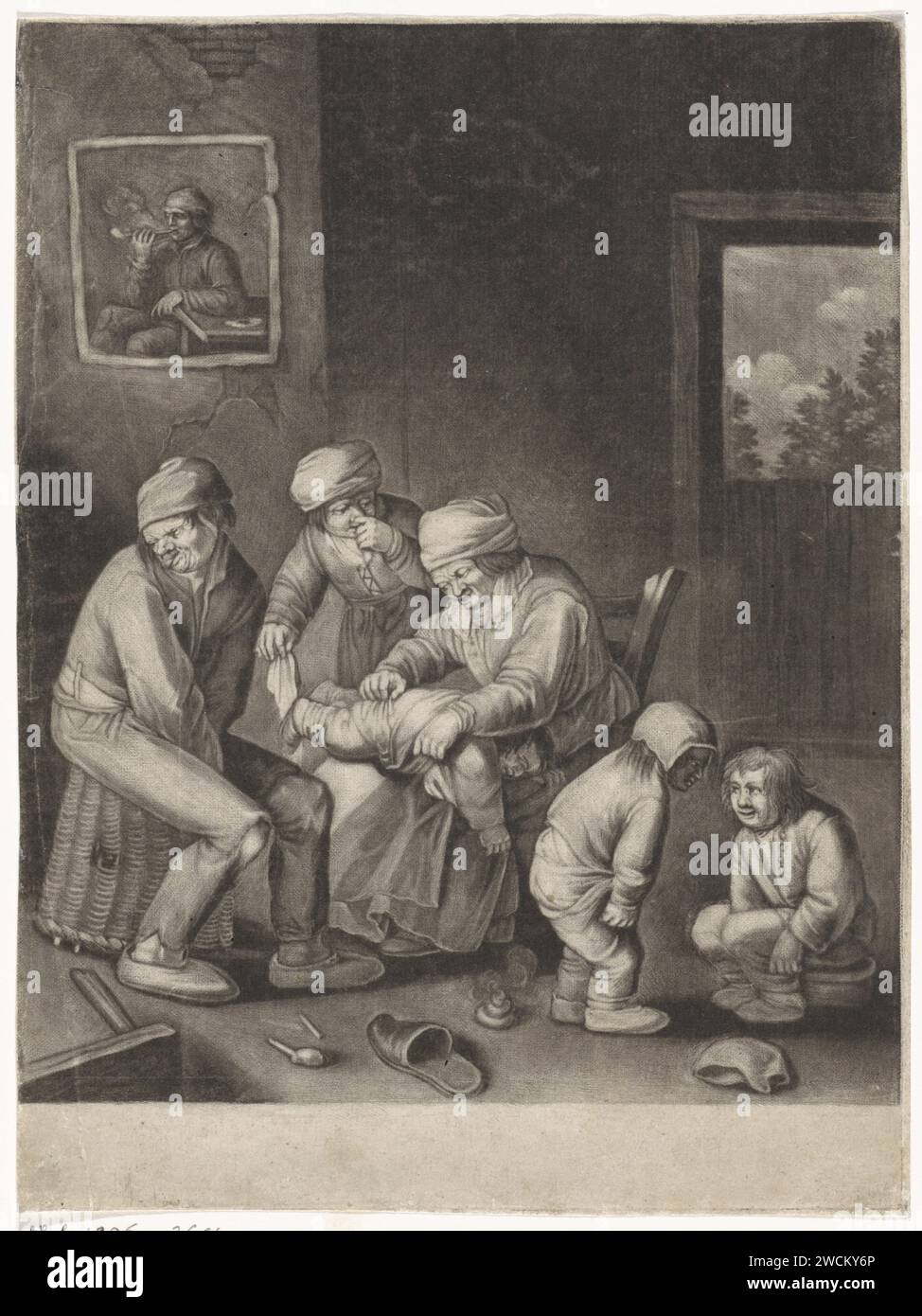 The sense of smell, anonymous, after Pieter Schenk (i), after Andries ...