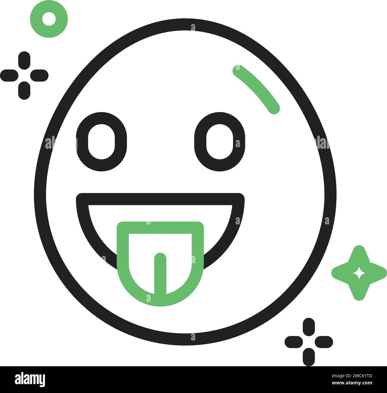 Vector tongue hi-res stock photography and images - Alamy