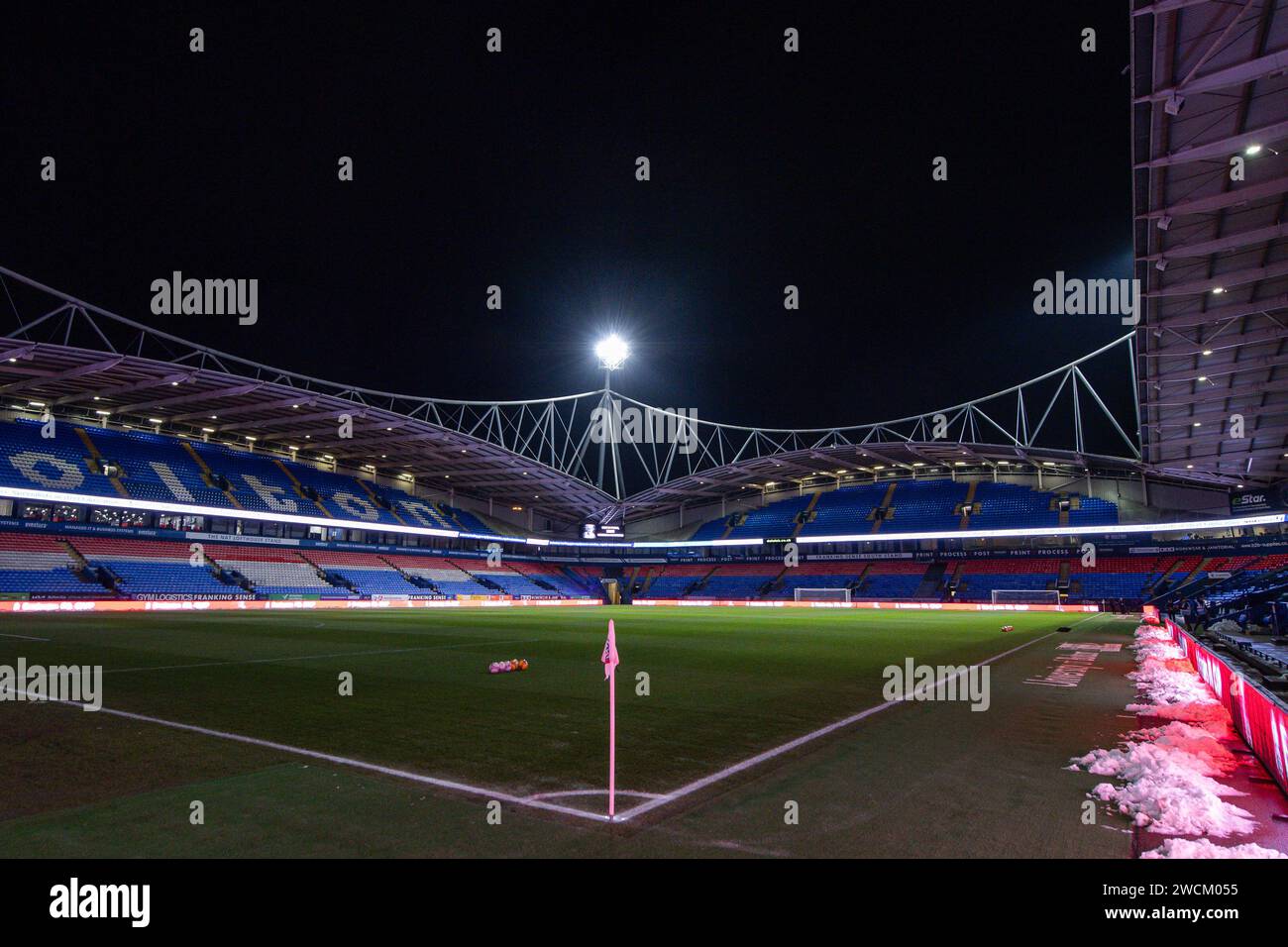 A general view of Toughsheet Community Stadium, Home of Bolton ...
