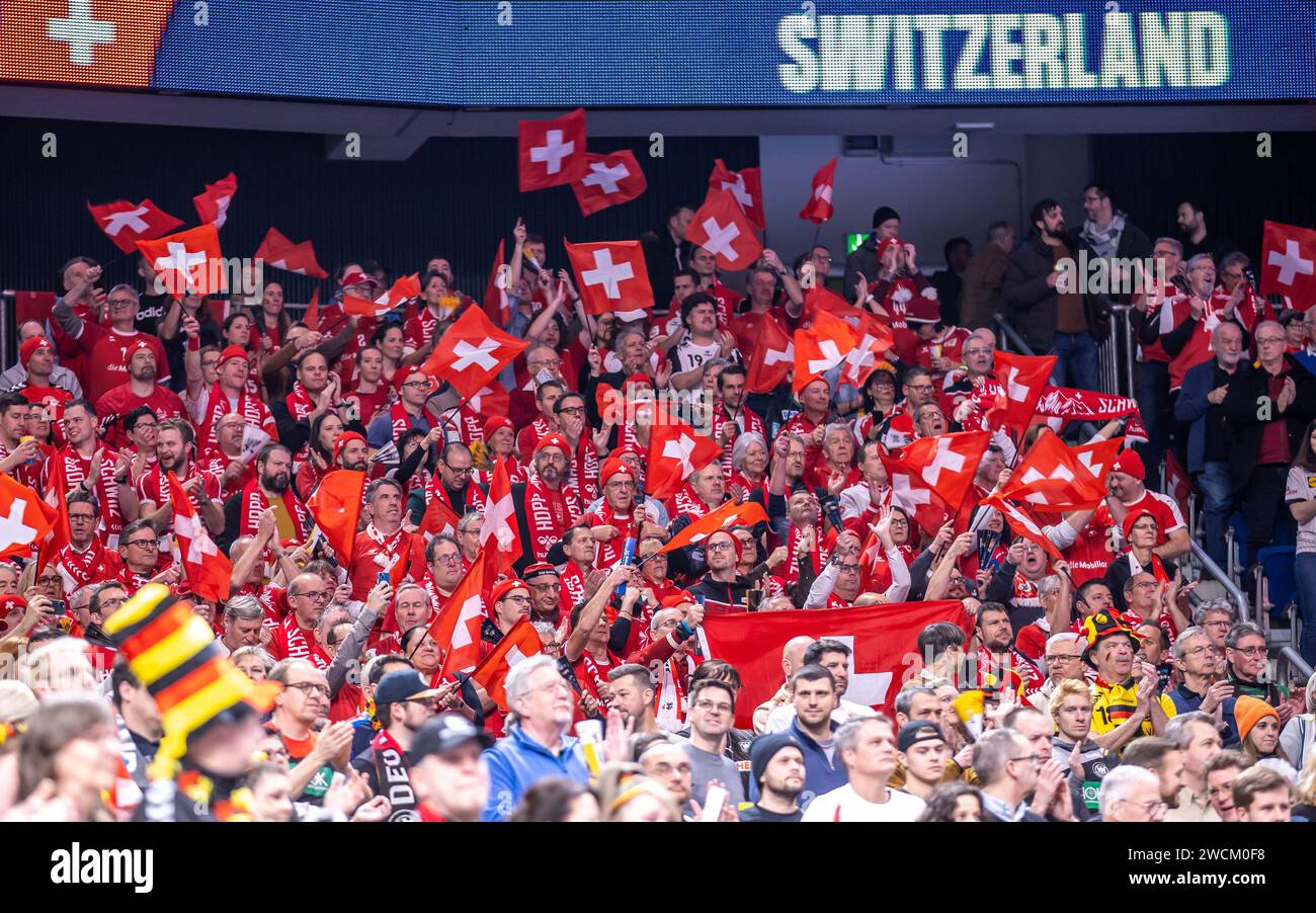 Berlin, Germany. 16th Jan, 2024. Handball: European Championship, North ...