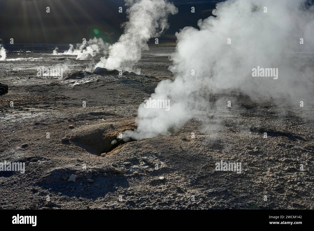 Steam rising from the ground hi-res stock photography and images - Alamy