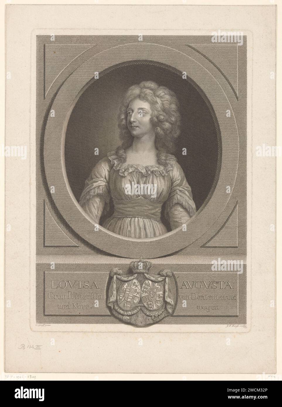 Louisa Augusta, Crown Princess of Denmark and Norway, Johann Friedrich ...