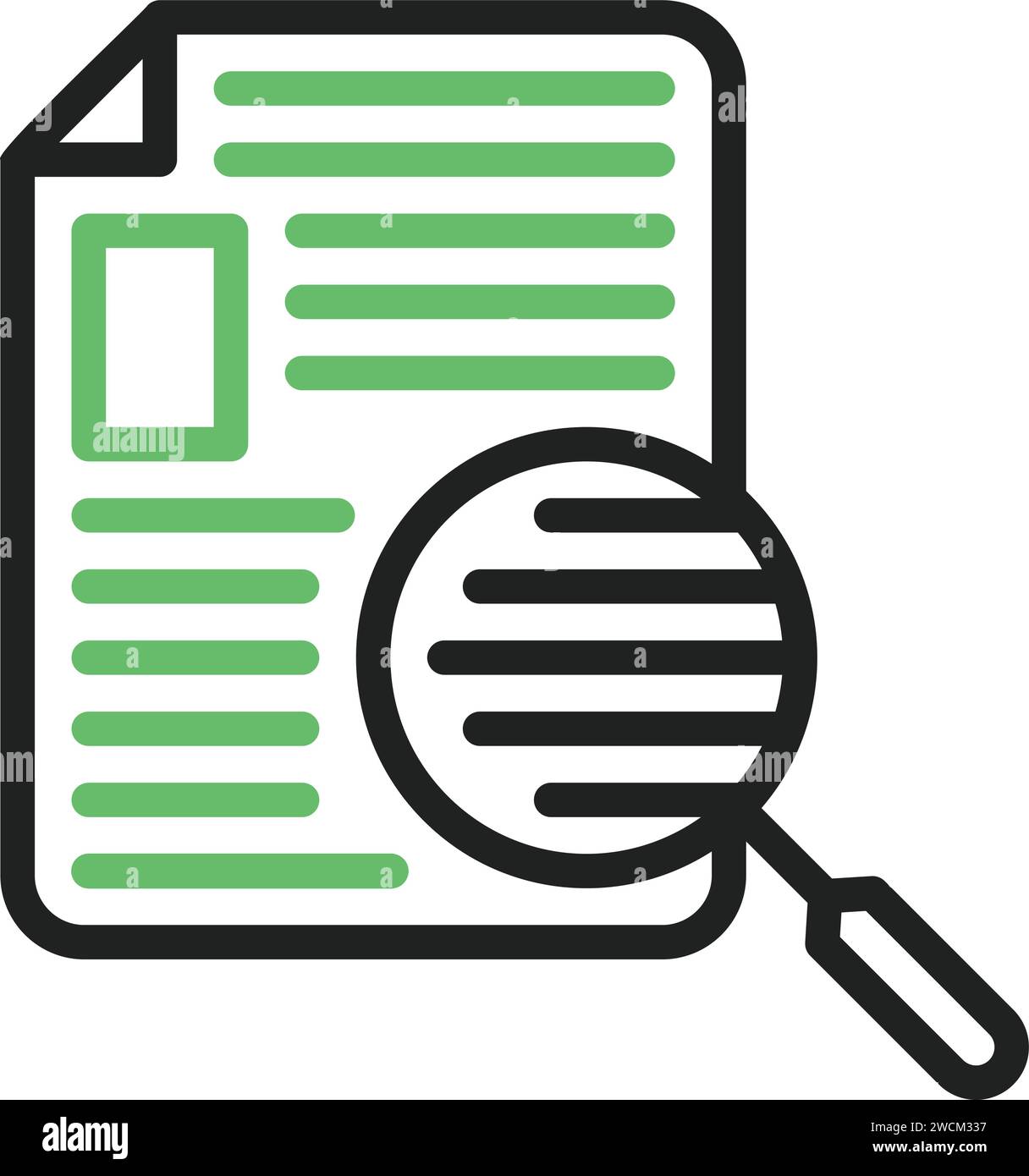 Finding icon vector image Stock Vector Image & Art - Alamy