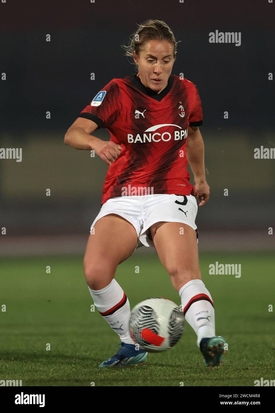 Biella, Italy. 13th Jan, 2024. Valentina Cernoia of AC Milan during the ...