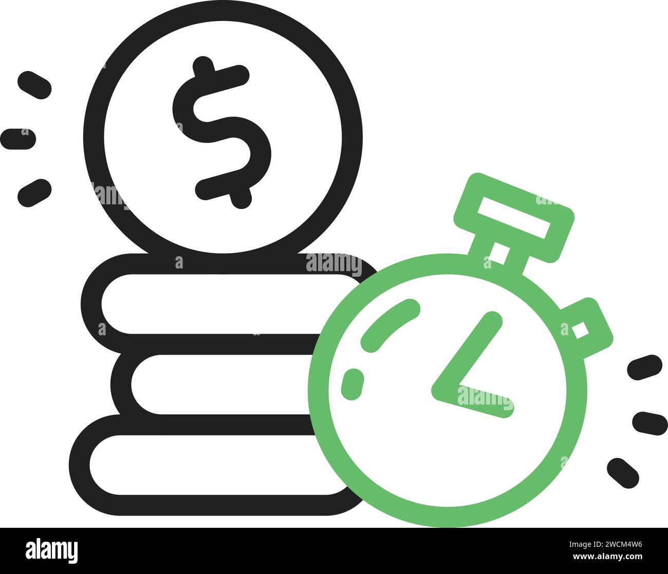 Investment Timing icon vector image Stock Vector Image & Art - Alamy