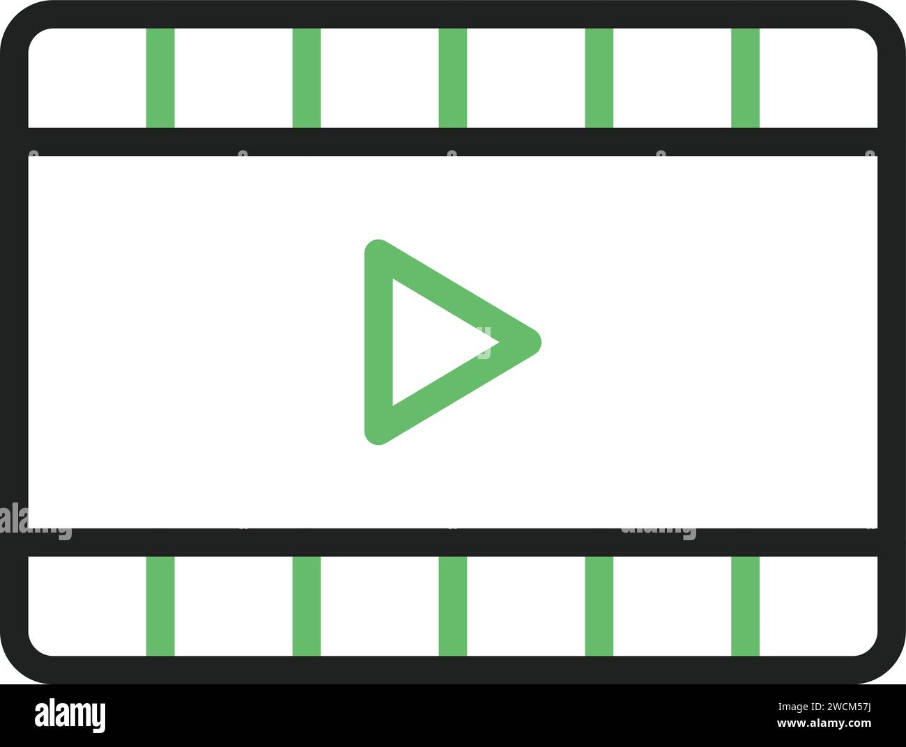 Film roll design Stock Vector Images - Alamy