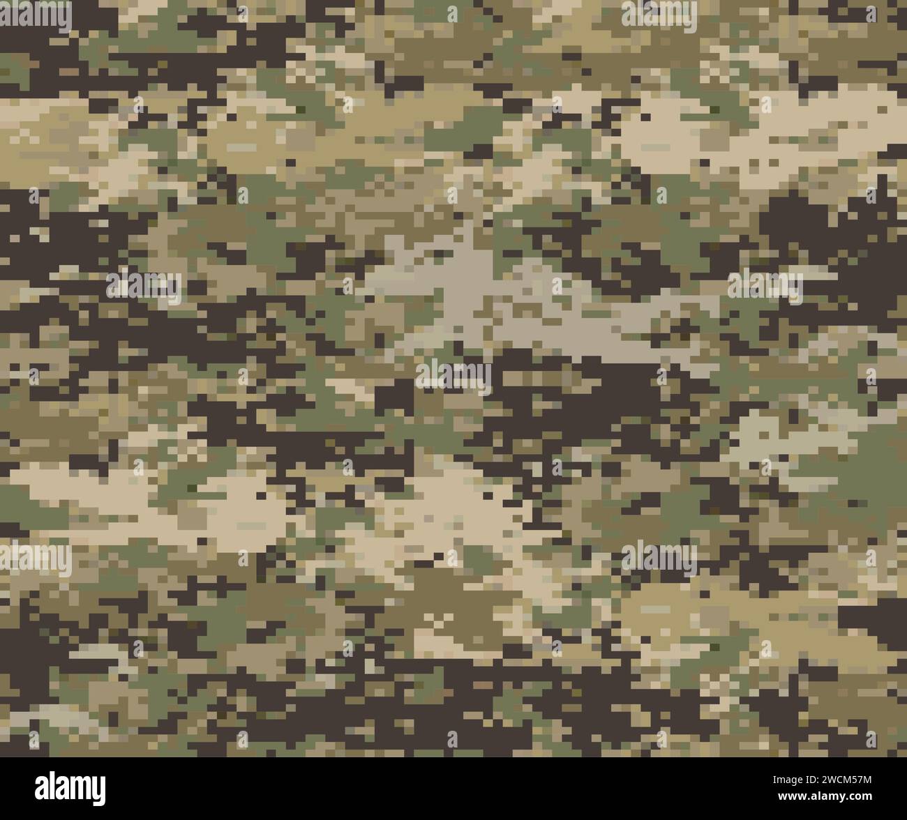 seamless camouflage pattern for army uniform Stock Vector Image & Art ...