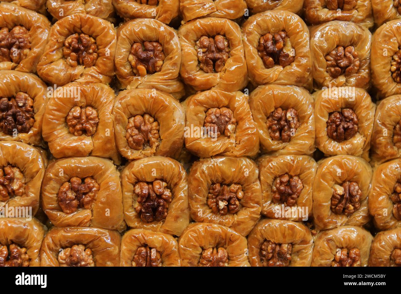 Traditional Turkish delight sweets. Natural background. Istanbul ...