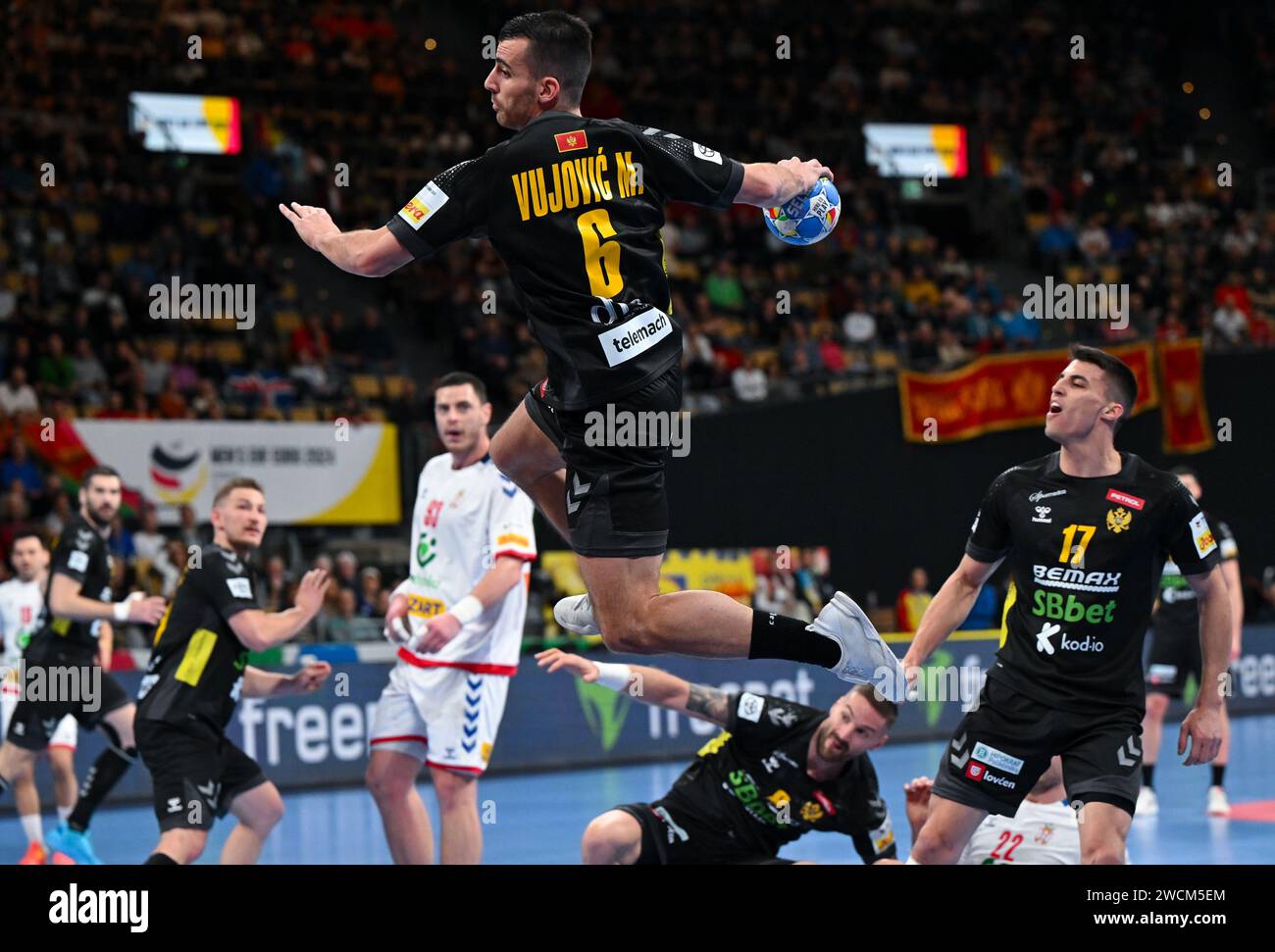 Munich, Germany. 16th Jan, 2024. Handball: European Championship ...