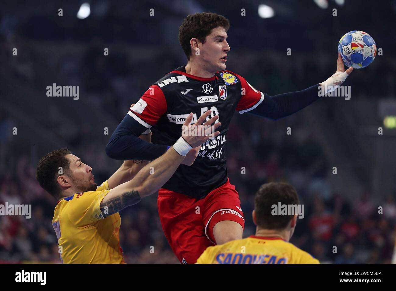 Mannheim, Deutschland. 16th Jan, 2024. 2024.01.16 SAP Arena Mannheim ...