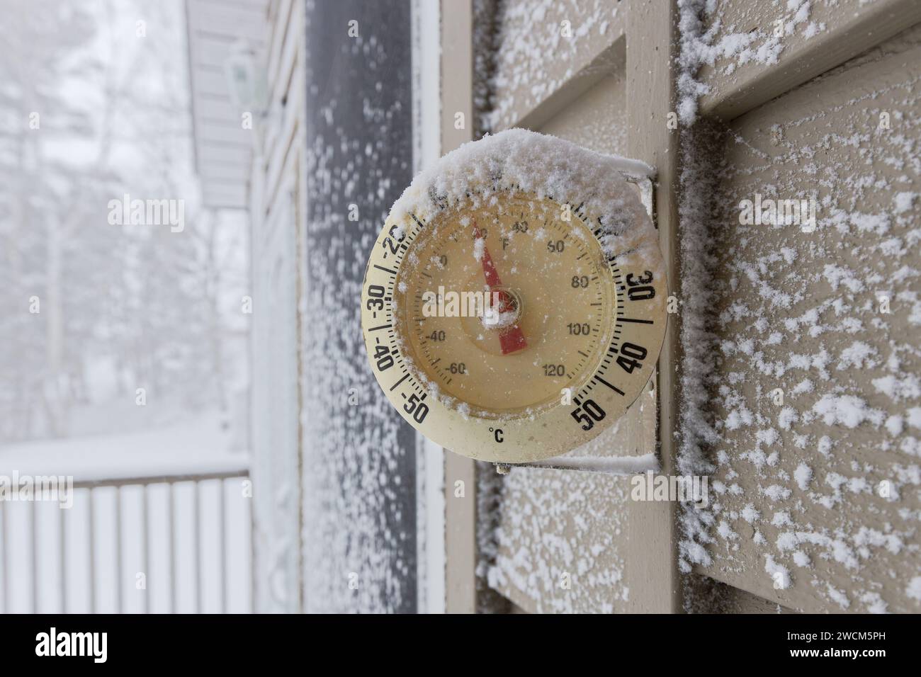 Clock And Thermometer In Winter Winter Chilly Frozen Visions 3d