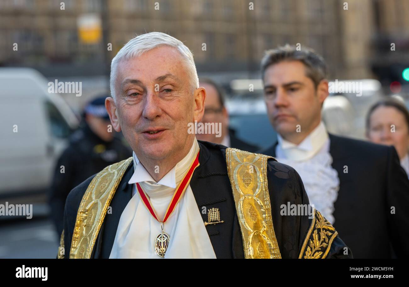 London, UK. 16th Jan, 2024. betty boothroyd, former Commons Speaker ...