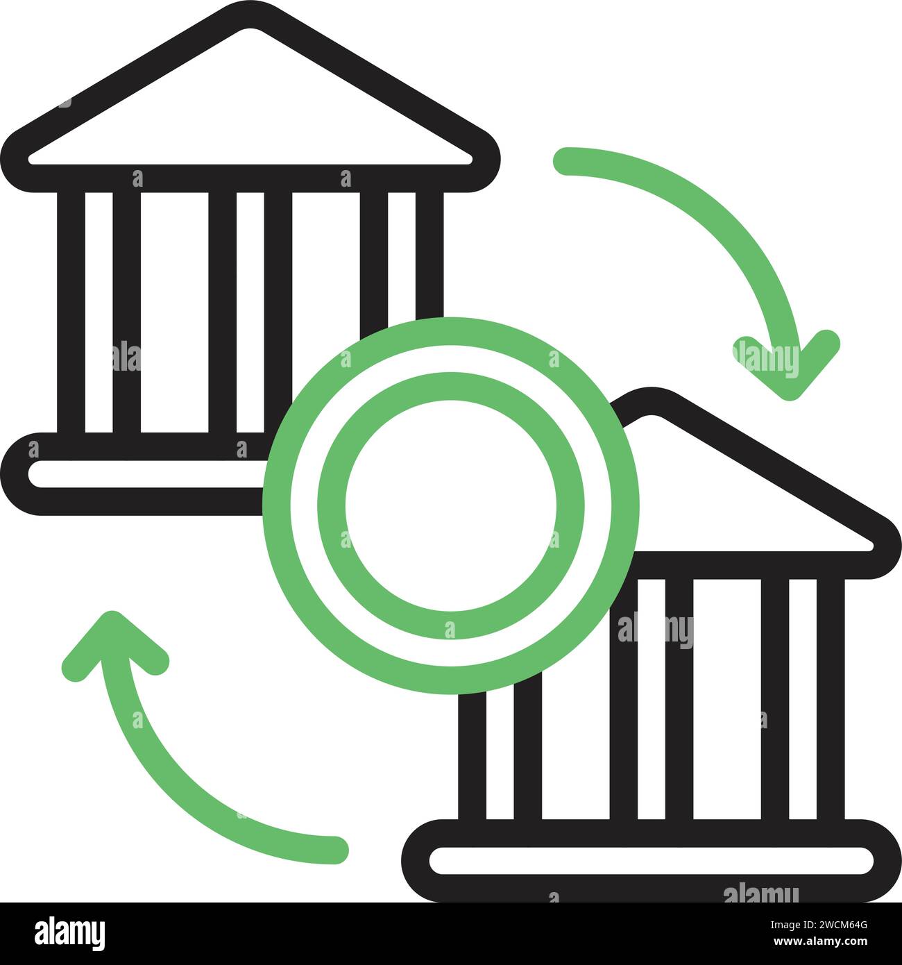 Online currency exchange vector Stock Vector Images - Alamy