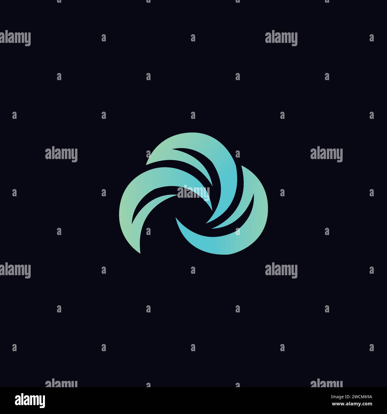 Abstract Circle Logo. Logo Template Vector Stock Vector Image & Art - Alamy