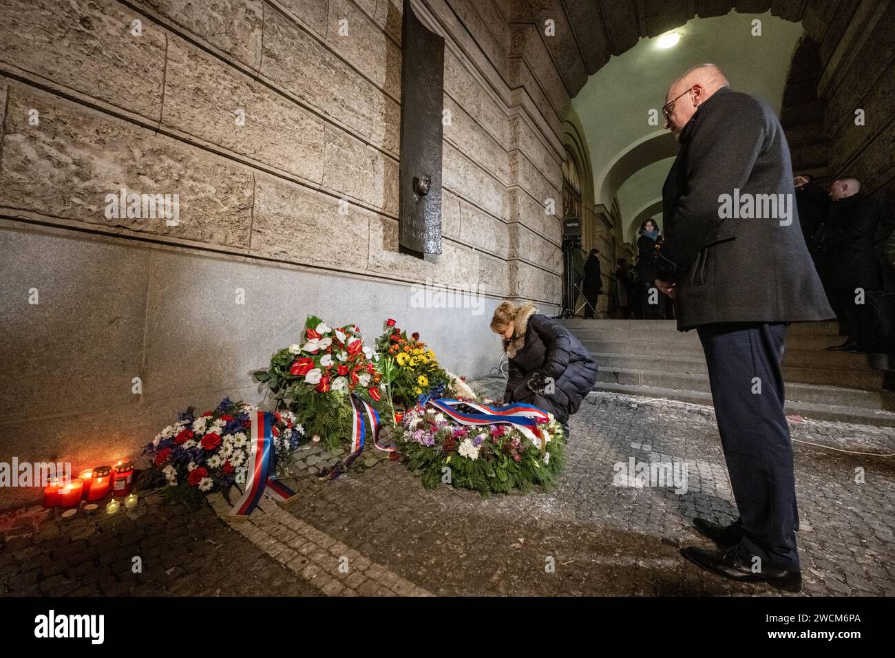 Prague, Czech Republic. 16th Jan, 2024. Czech Education Minister ...