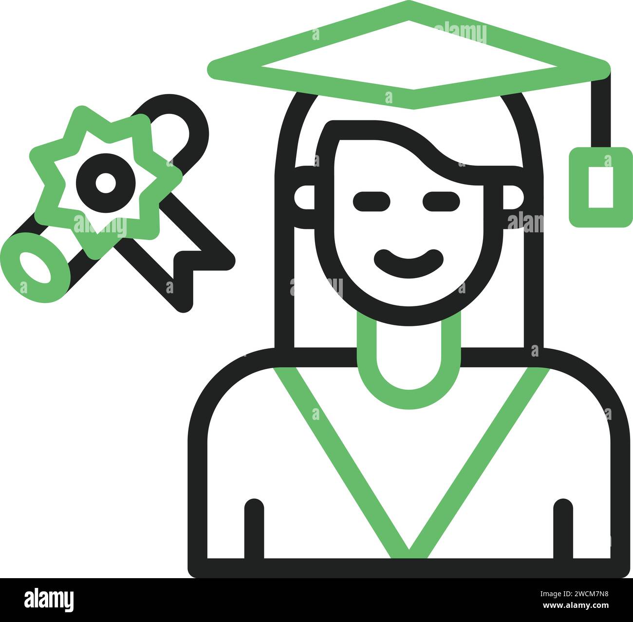 Receiving degree Stock Vector Images - Alamy