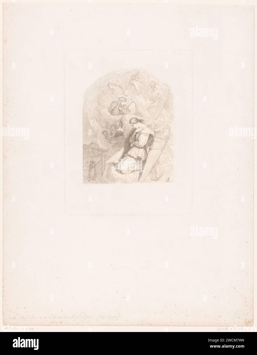 Angels granted the death of Christ with ahasverus on the left, Louise ...