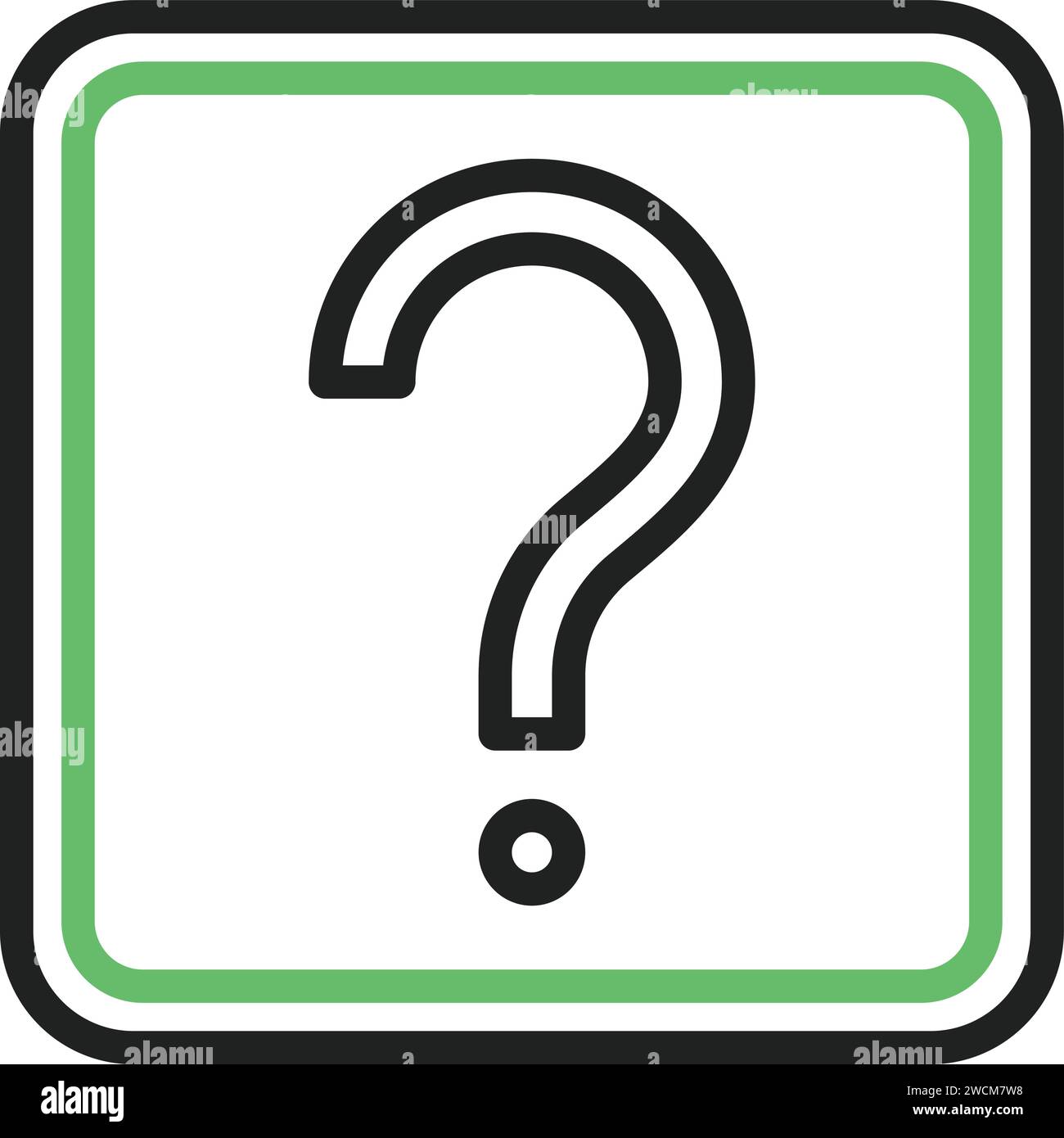 Question Mark icon vector image Stock Vector Image & Art - Alamy