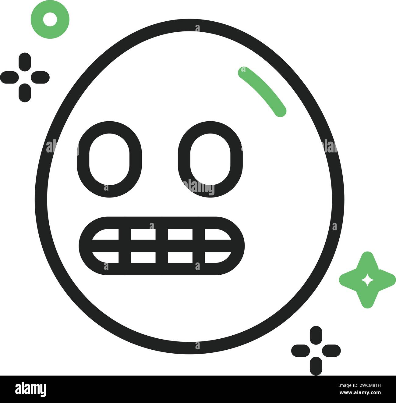 Grimacing face emoji hi-res stock photography and images - Alamy