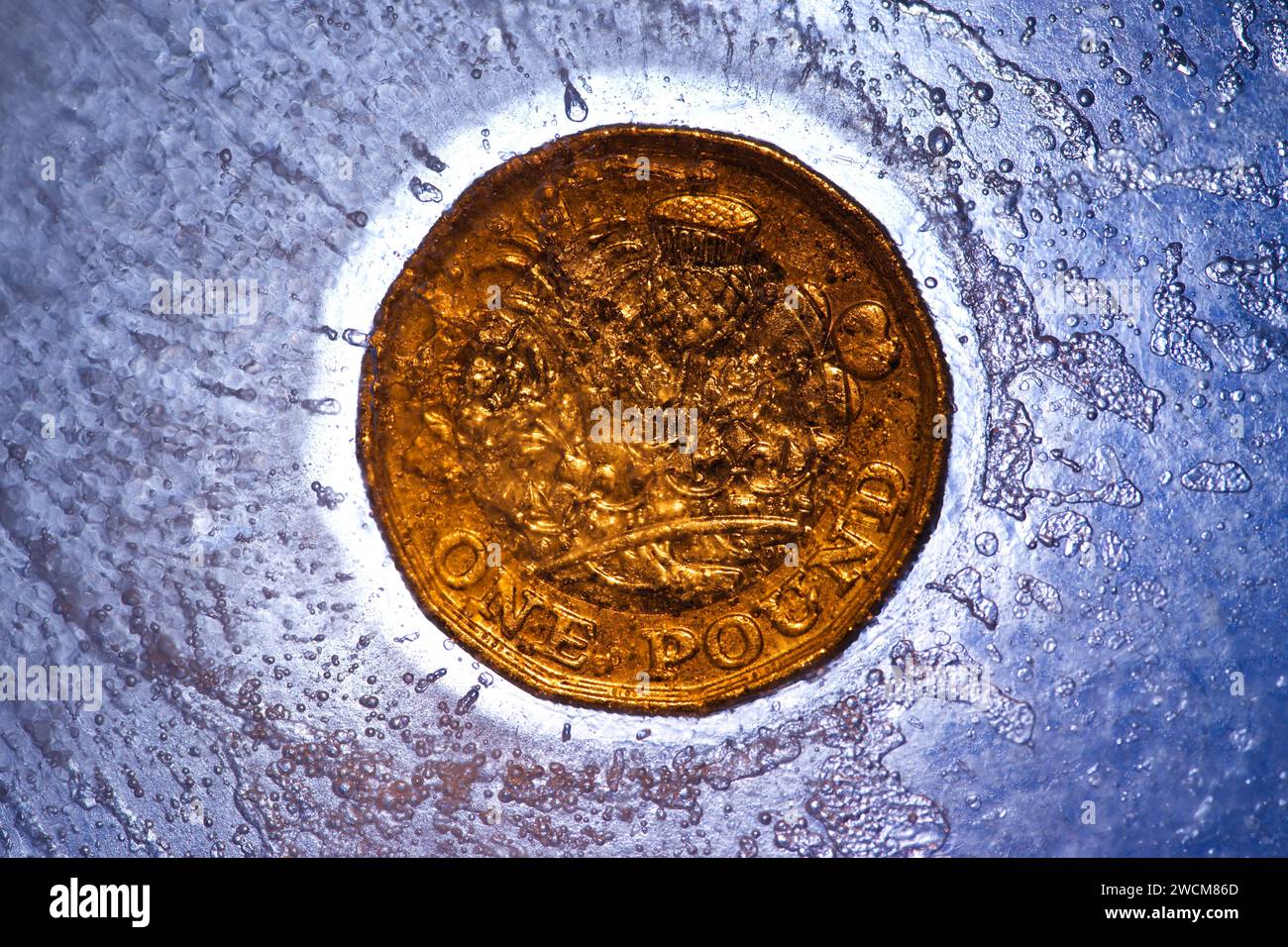 Money frozen hi-res stock photography and images - Alamy