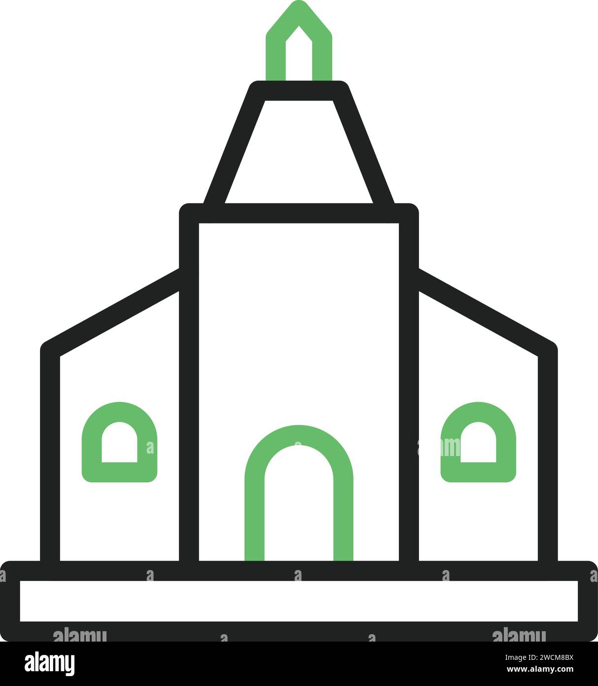 Hindu Temple icon vector image Stock Vector Image & Art - Alamy