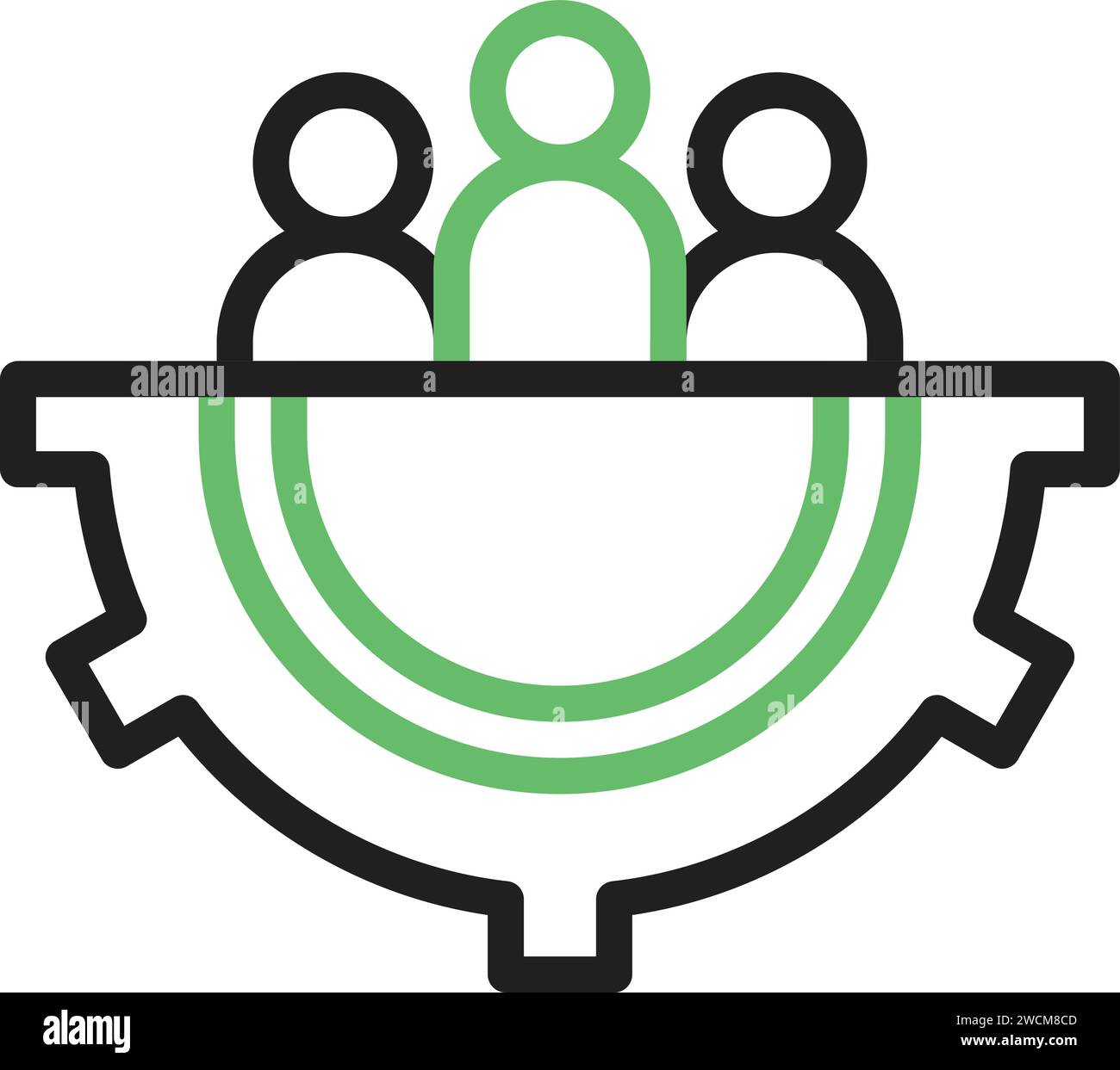 Management Team icon vector image Stock Vector Image & Art - Alamy