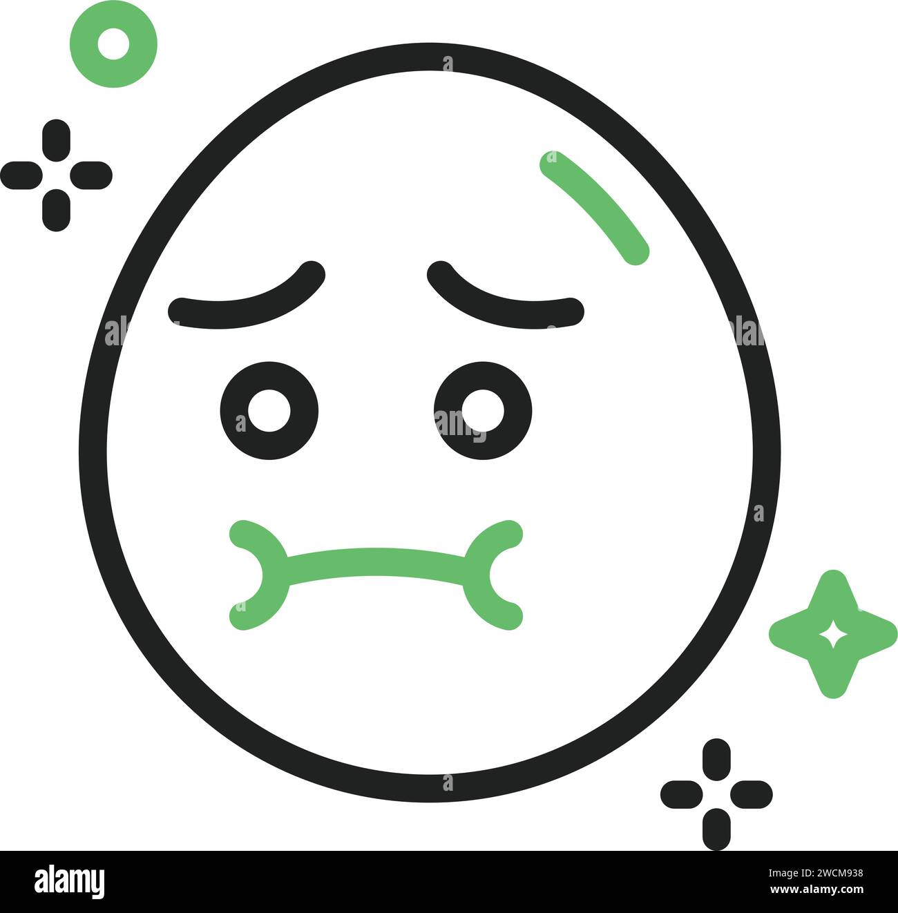 Disgusting emoji Stock Vector Images - Alamy
