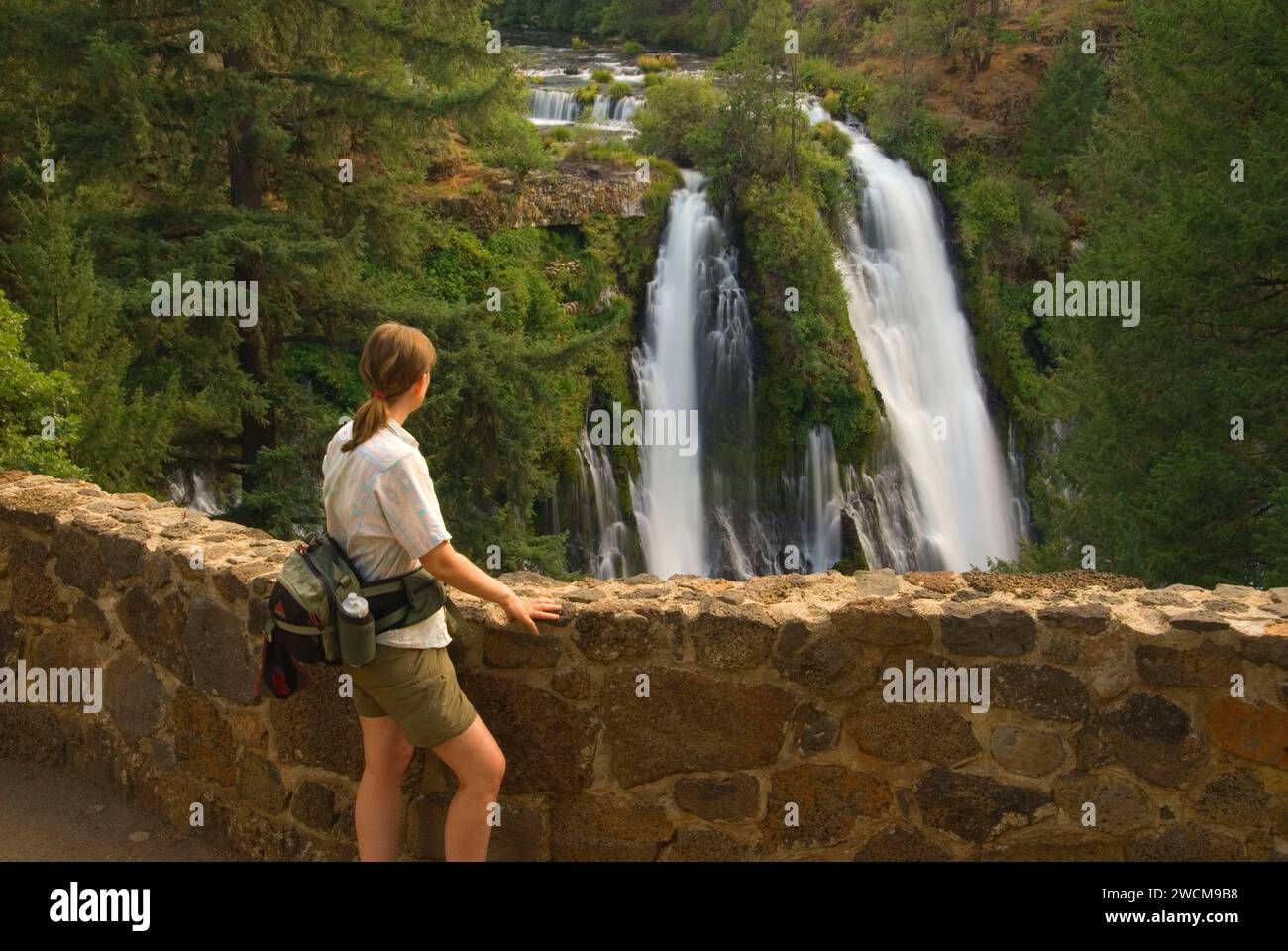 Burney Falls, McArthur-Burney Falls State Park, California Stock Photo ...