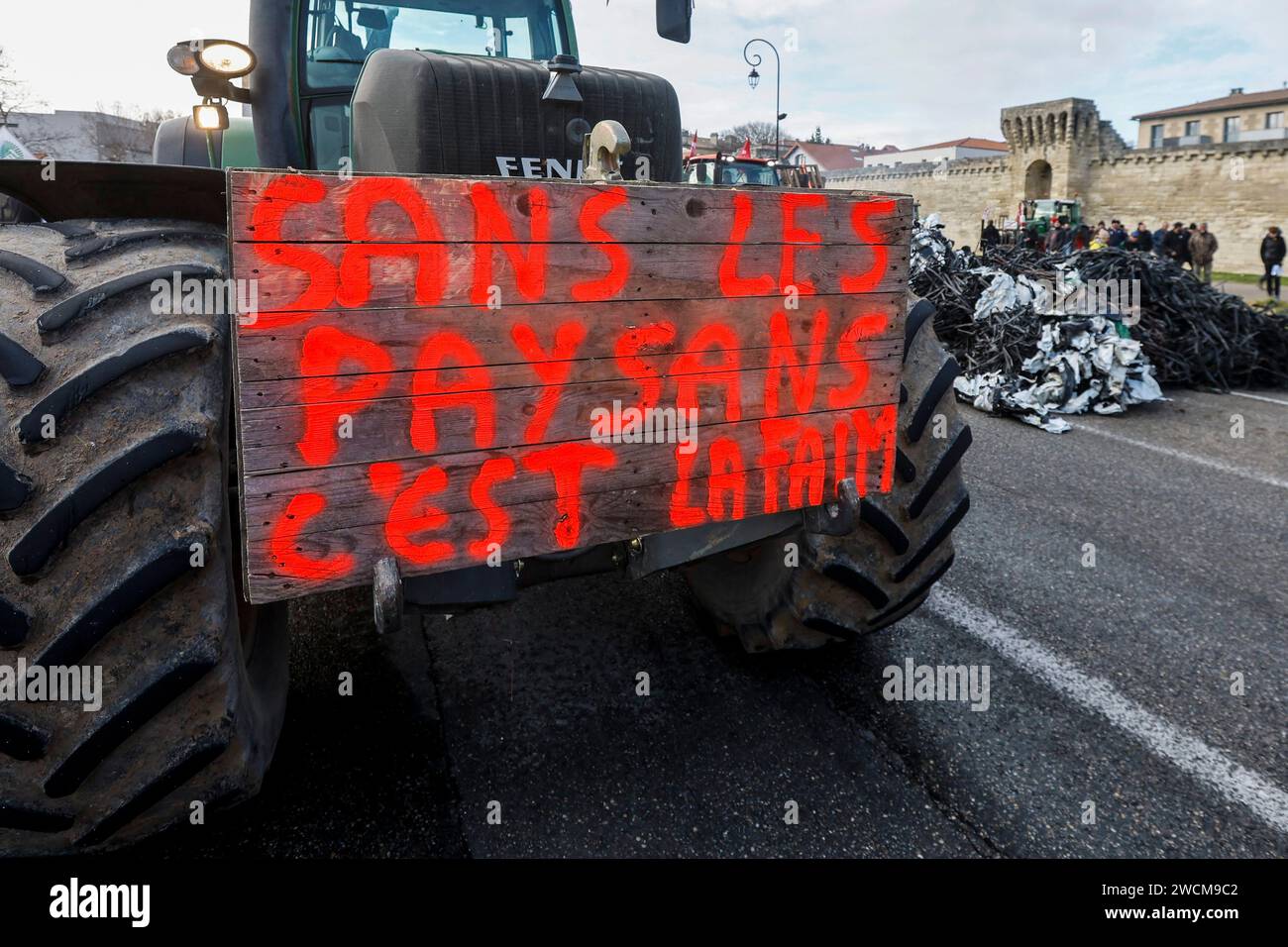 Avignon, France. 16th Jan, 2024. © PHOTOPQR/LE DAUPHINE/Christophe ...