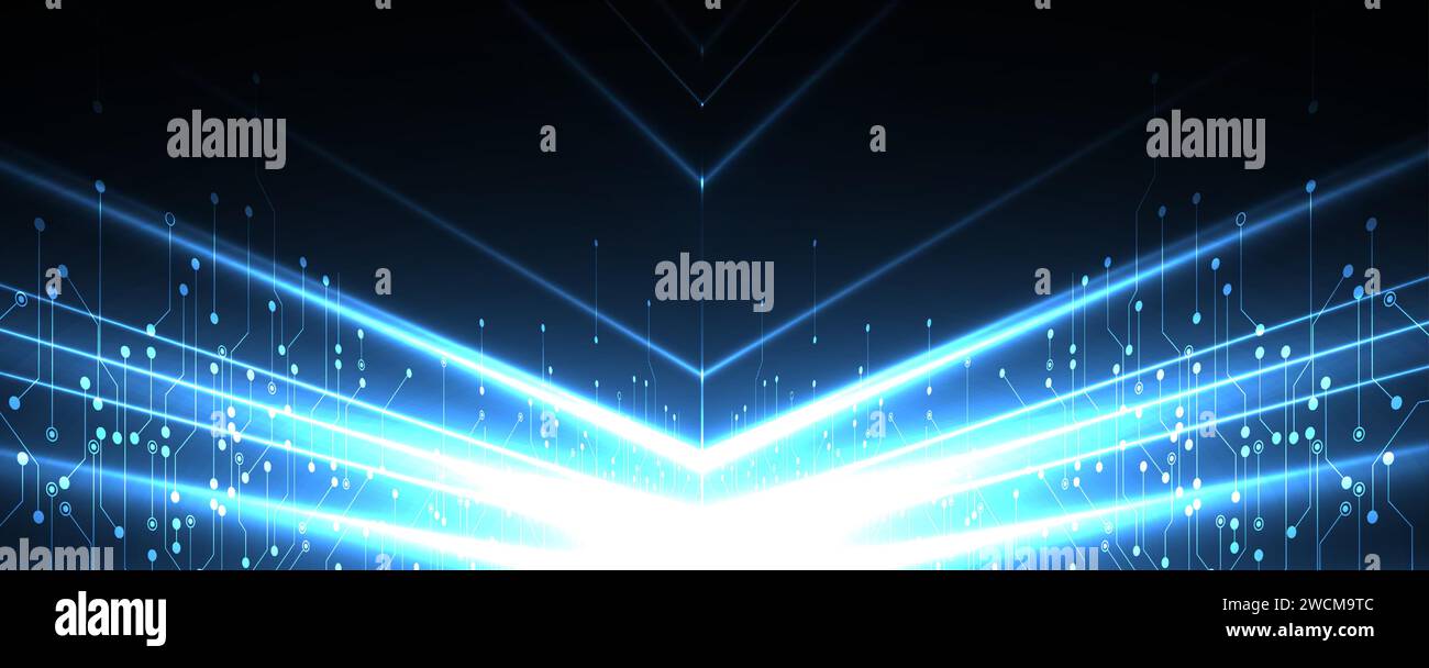 Abstract vector background. Futuristic technology style. Elegant ...