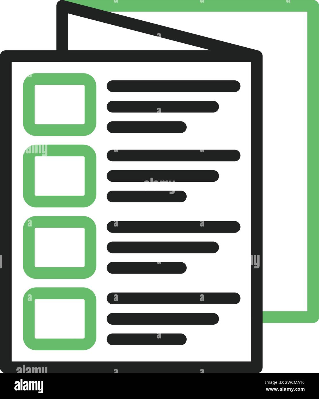 Pamphlet icon vector image Stock Vector Image & Art - Alamy