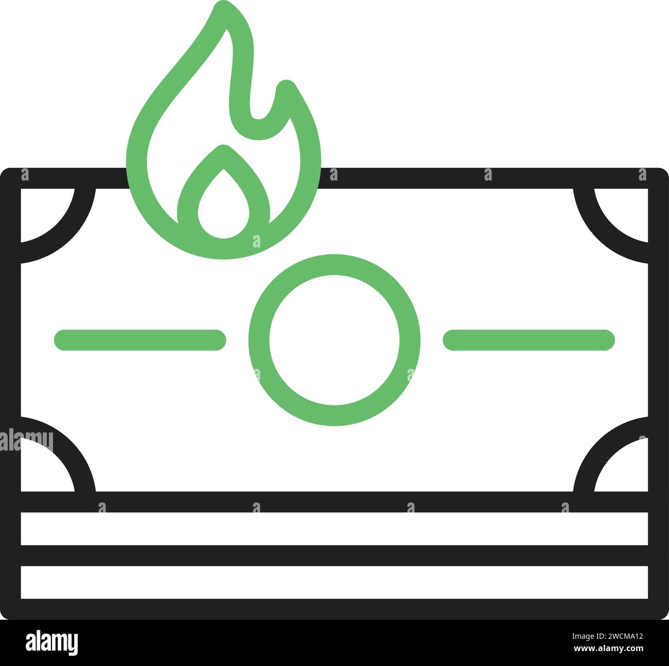 Inflation icon vector image Stock Vector Image & Art - Alamy