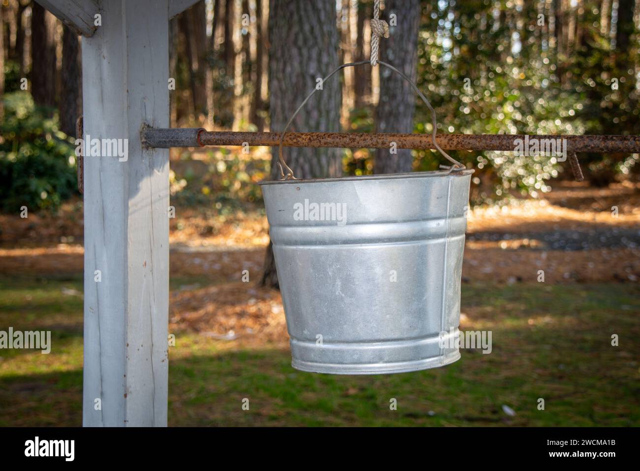 Bucket hanging hi-res stock photography and images - Alamy