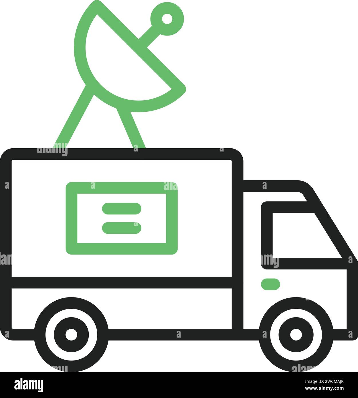 News van icon hi-res stock photography and images - Alamy