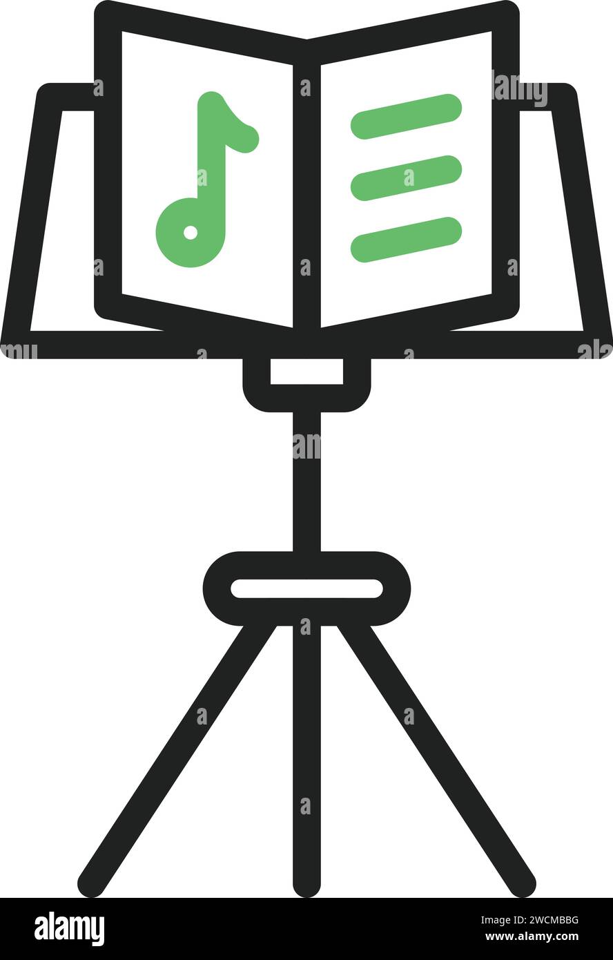 Music Stand icon vector image Stock Vector Image & Art - Alamy