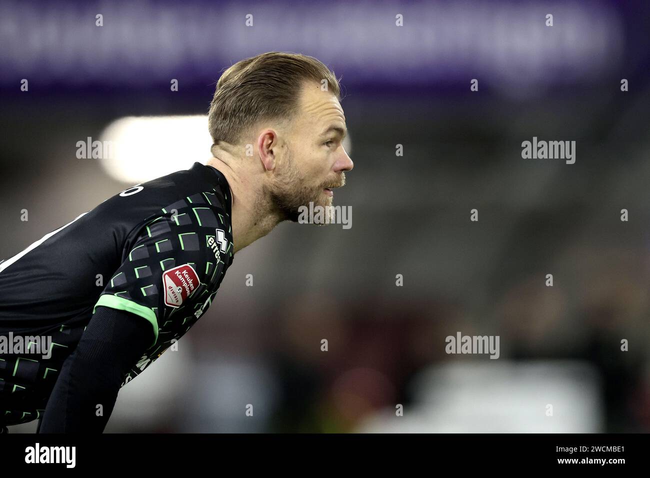 ROTTERDAM - ADO Den Haag goalkeeper Nick Marsman during the TOTO KNVB ...
