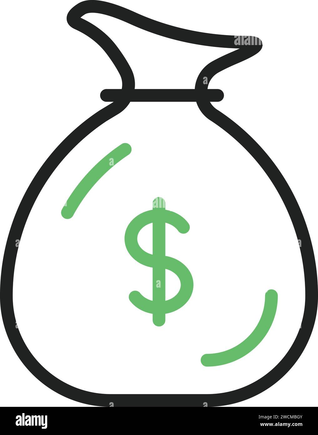 Money Bag icon vector image Stock Vector Image & Art - Alamy