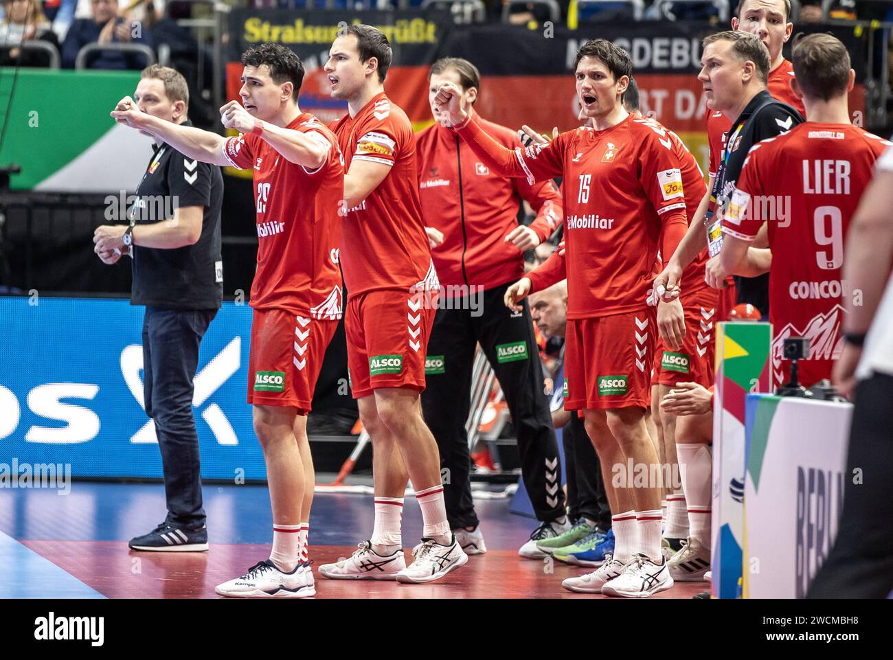 Berlin, Germany. 16th Jan, 2024. Handball: European Championship, North ...