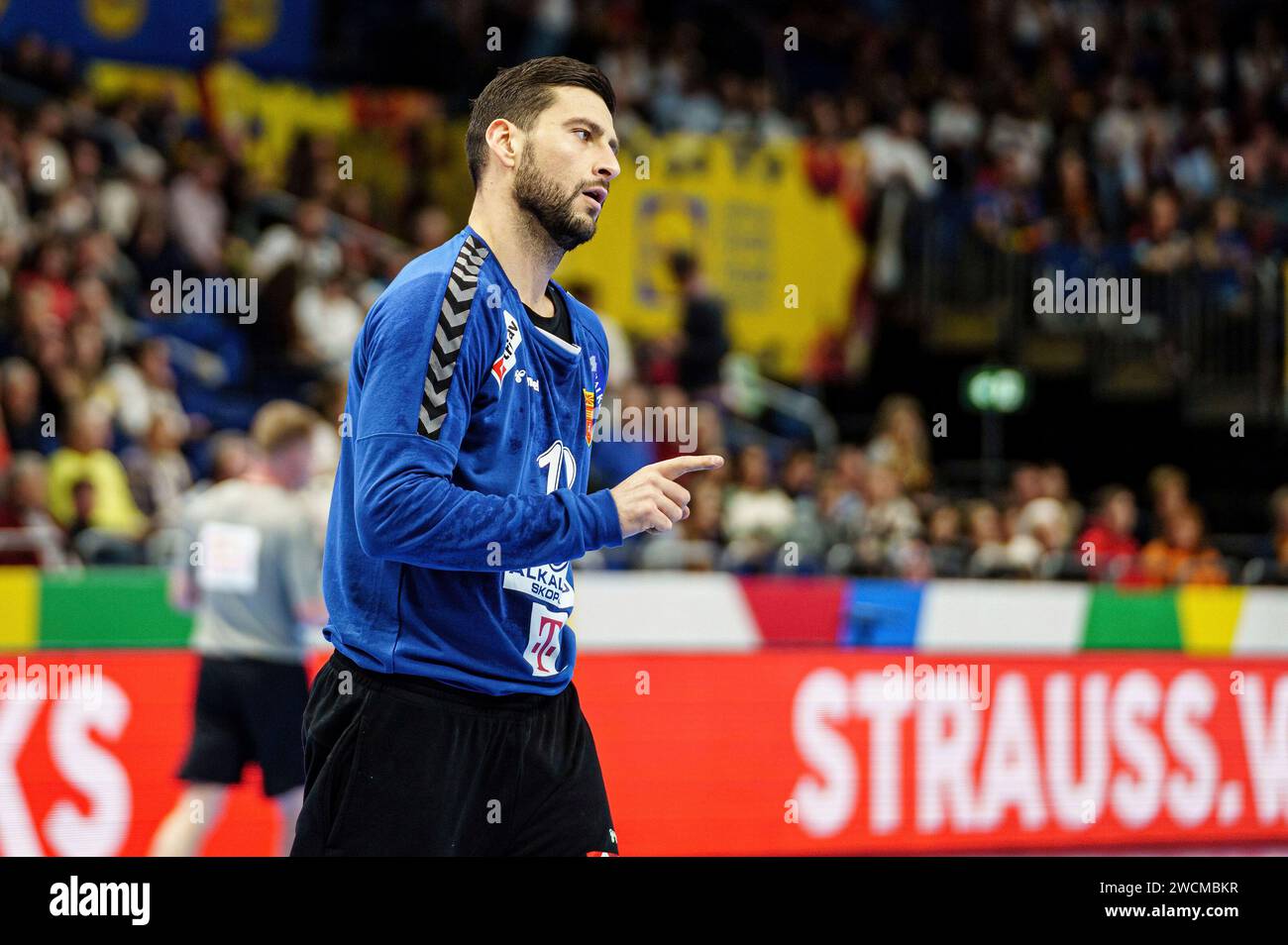 Berlin, Deutschland. 16th Jan, 2024. Martin Tomovski (Nordmazedonien ...