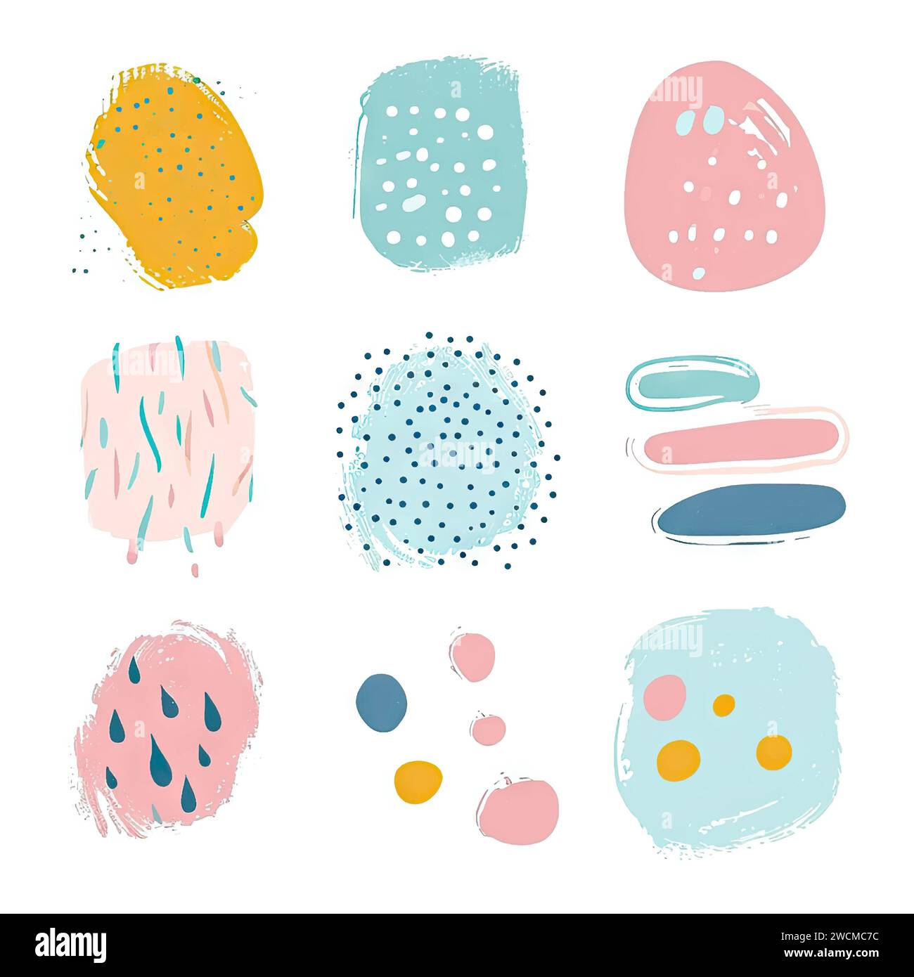 free vector set free hand doodle shape Stock Vector Image & Art - Alamy
