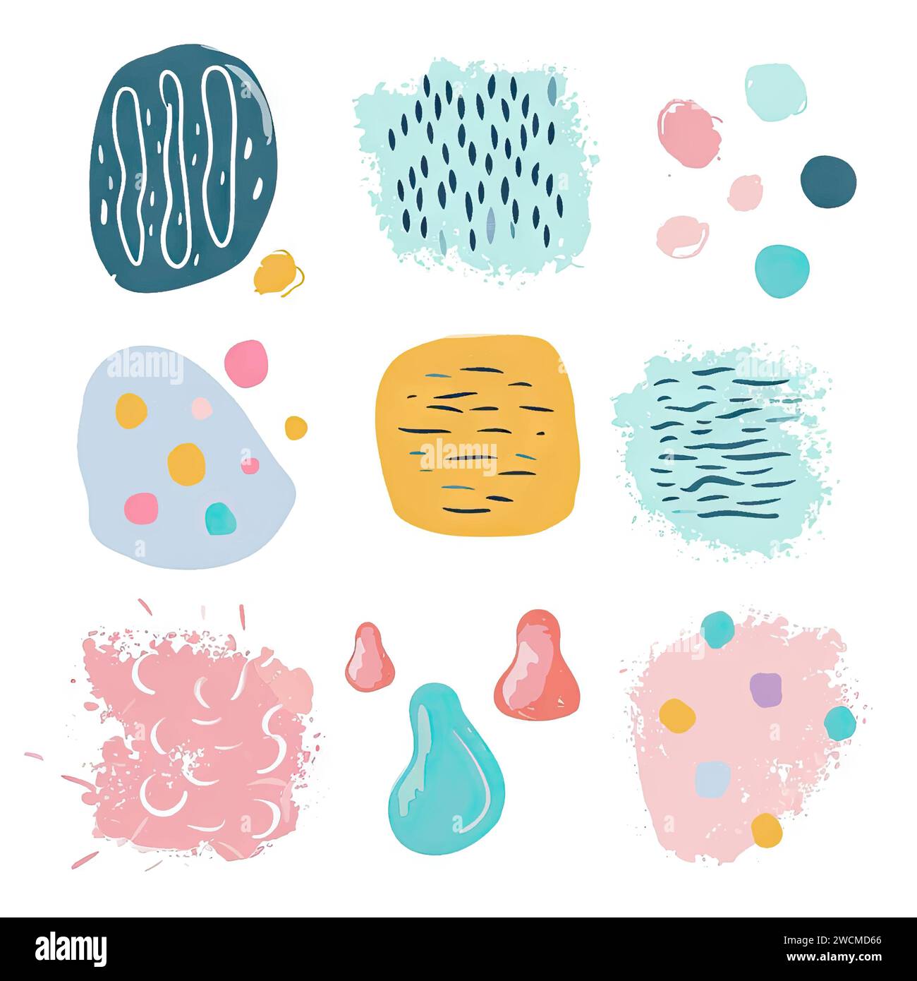 free vector set free hand doodle shape Stock Vector Image & Art - Alamy