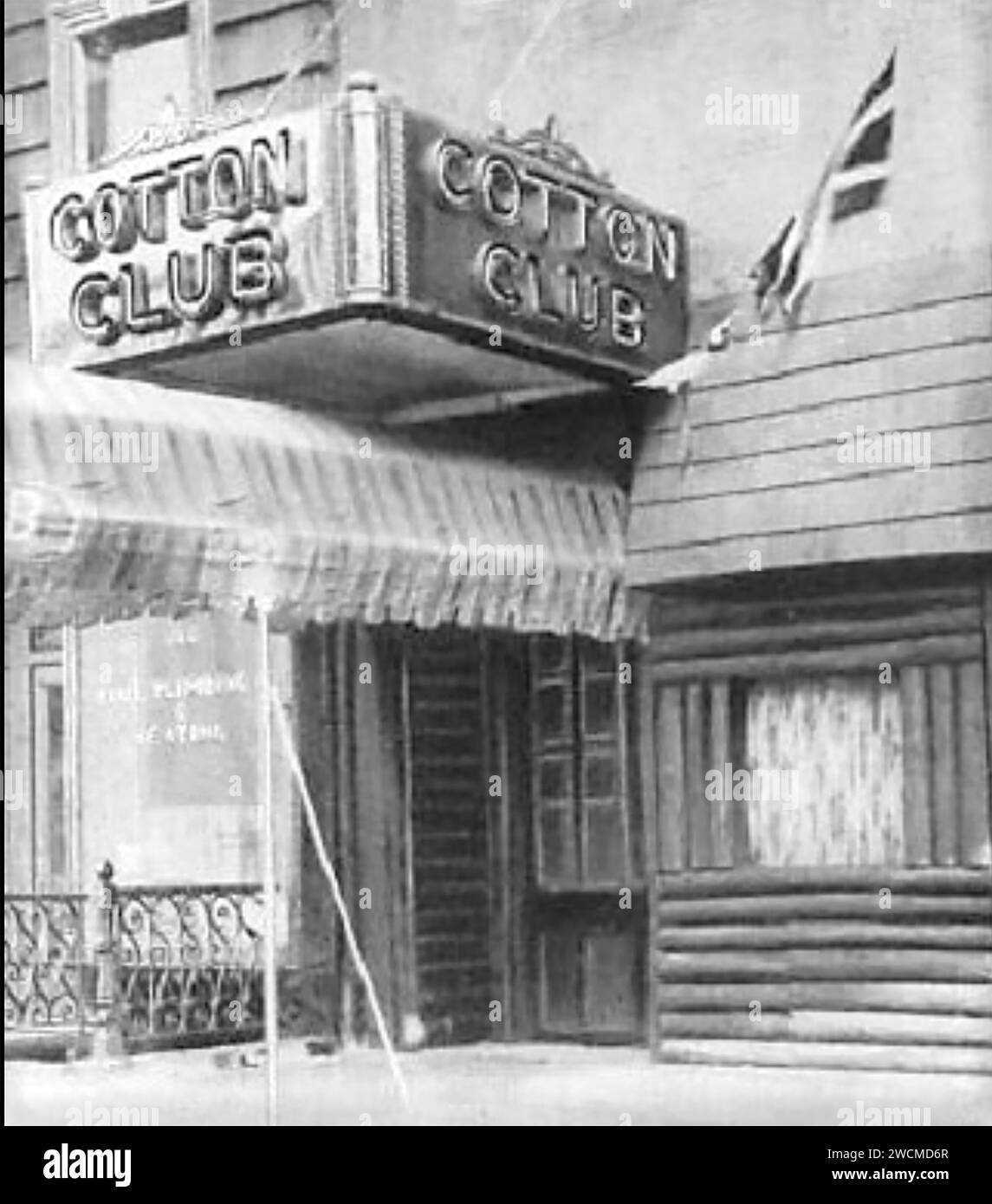 COTTON CLUB nightclub on 142nd Street and Lenox Avenue, New York in ...
