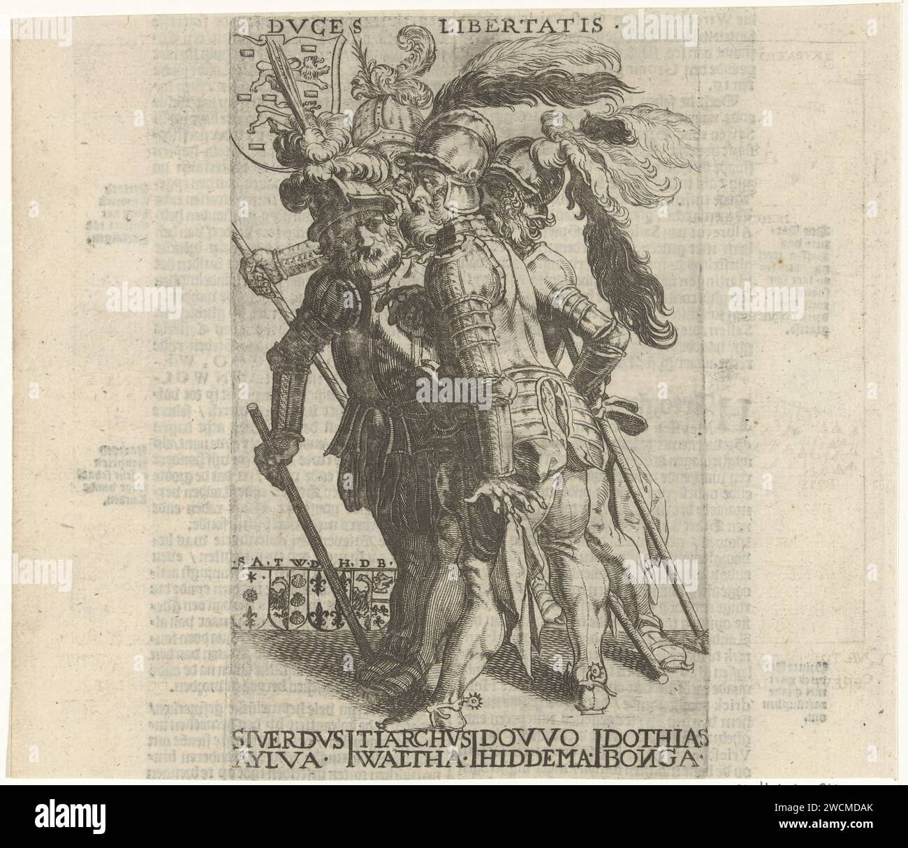 Silverdus Aylva, Tiarchus Waltha, Dowo Hiddema en Dothias Bonga, Simon ...