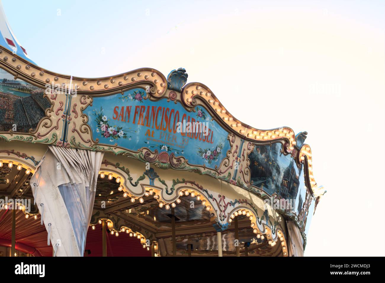 San Francisco Carousel Pier 39 Stock Photo - Alamy