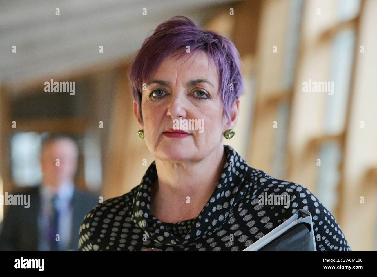 Edinburgh Scotland, UK 16 January 2024. Cabinet Secretary for Justice ...