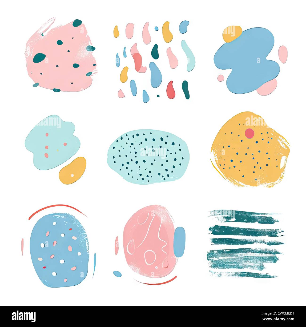 free vector set free hand doodle shape Stock Vector Image & Art - Alamy