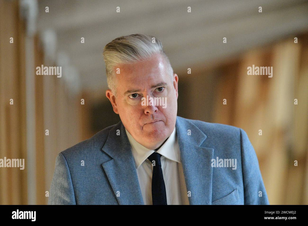 Edinburgh Scotland, UK 16 January 2024. Minister for Parliamentary ...